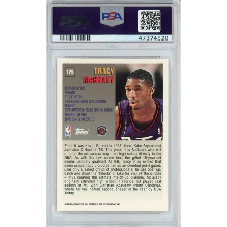 Tracy Mcgrady Rookie Card