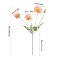 Artificial Flowers Plants Coreopsis Silk Flower Arrangements Wedding ...