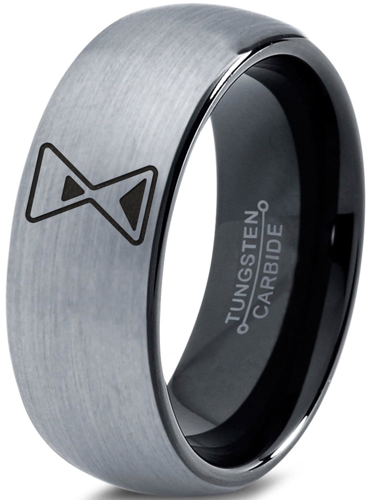 Zealot Jewelry - Tungsten Time Capsule Sand Hourglass Hour Glass Band ...