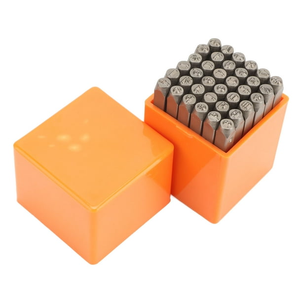 Sellos de letras de metal 36 sellos de letras de metal Sellos de letras y números confiables y ...