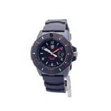 Luminox Navy Seal 45mm Carbon Black Dial Rubber Strap Men Quartz Watch ...