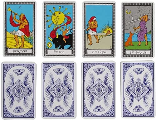 Miss Cleos Tarot Card Power Deck con 78 Cartas de Divinidad Mitológica Temática Egipcia- L Miss ...