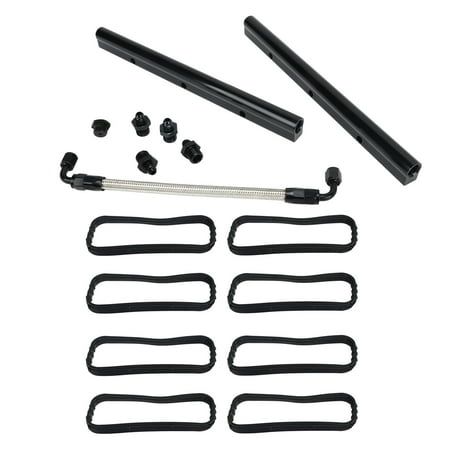 Steel Intake Manifold Fuel Rail,EFI Fuel Rails Steel LS Fuel Rails Kit ...