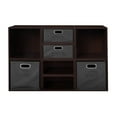 Niche Cubo Storage Set- 4 Full Cubes/4 Half Cubes with Foldable Storage ...