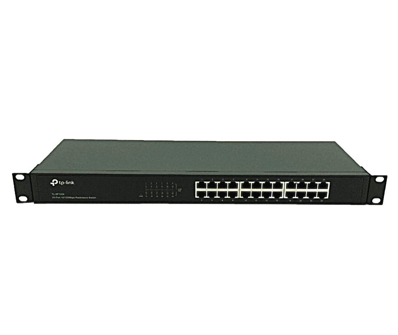 Restored TP-Link 24-Port 10/100Mbps Rackmount Ethernet Switch - Model ...