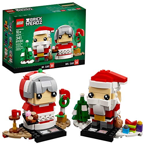 Click here for Lego Brick Headz Mr. & Mrs. Claus (40274) 341pcs. prices