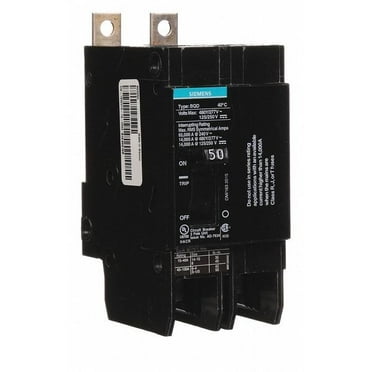 Siemens D220 20 Amp 2 Pole 3/4" Panel Board Circuit Breaker - Walmart.com