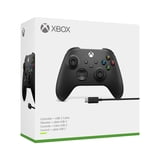 Microsoft Xbox Wireless Controller with USB-C Cable, Carbon Black ...