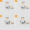 Screws Decorative Cap Cover Fasteners Sign Advertising Hardware Nails ...