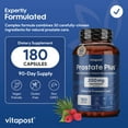 VitaPost Prostate Plus Vitamin Supplement - Zinc, Saw Palmetto, Pygeum ...