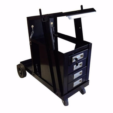 Metal Man Single/Dual Bottle Heavy Duty Welding Cart w/handle - Walmart.com