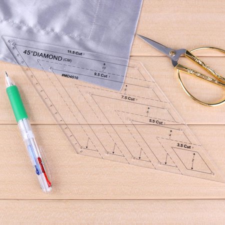 Kavoc Patchwork Craft Quilting Ruler Cutting Rulers DIY Sewing Tools ...