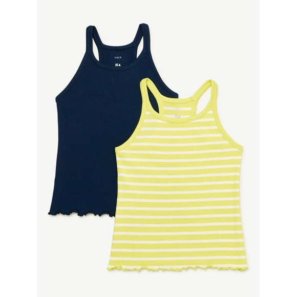 Cotton Ribbed Tank Tops