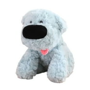 WEIGEDU Furry Poodle Puppy Dog Blue Stuffed Animal Plush Toys for Kids ...