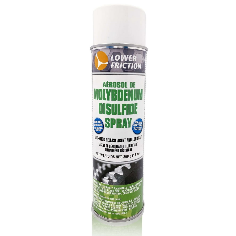 LOWER FRICTION MK-MoS2-SP-13OZ Molybdenum Disulfide (MoS2) Dry ...
