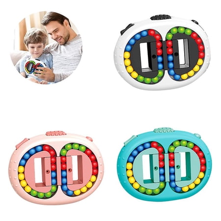 Rotating Magic Beans Cube Fingertip Fidget Toys Kids Adults Stress ...