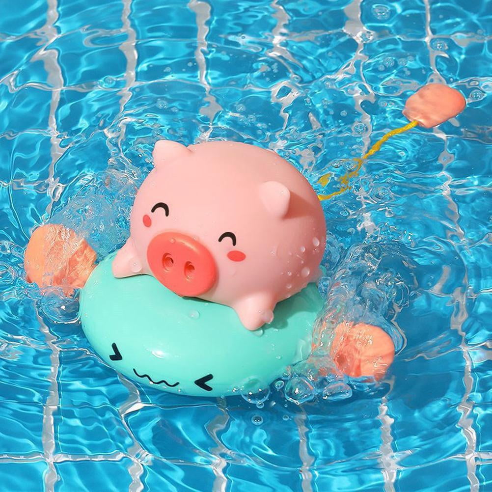 Baby Pigs Swimming
