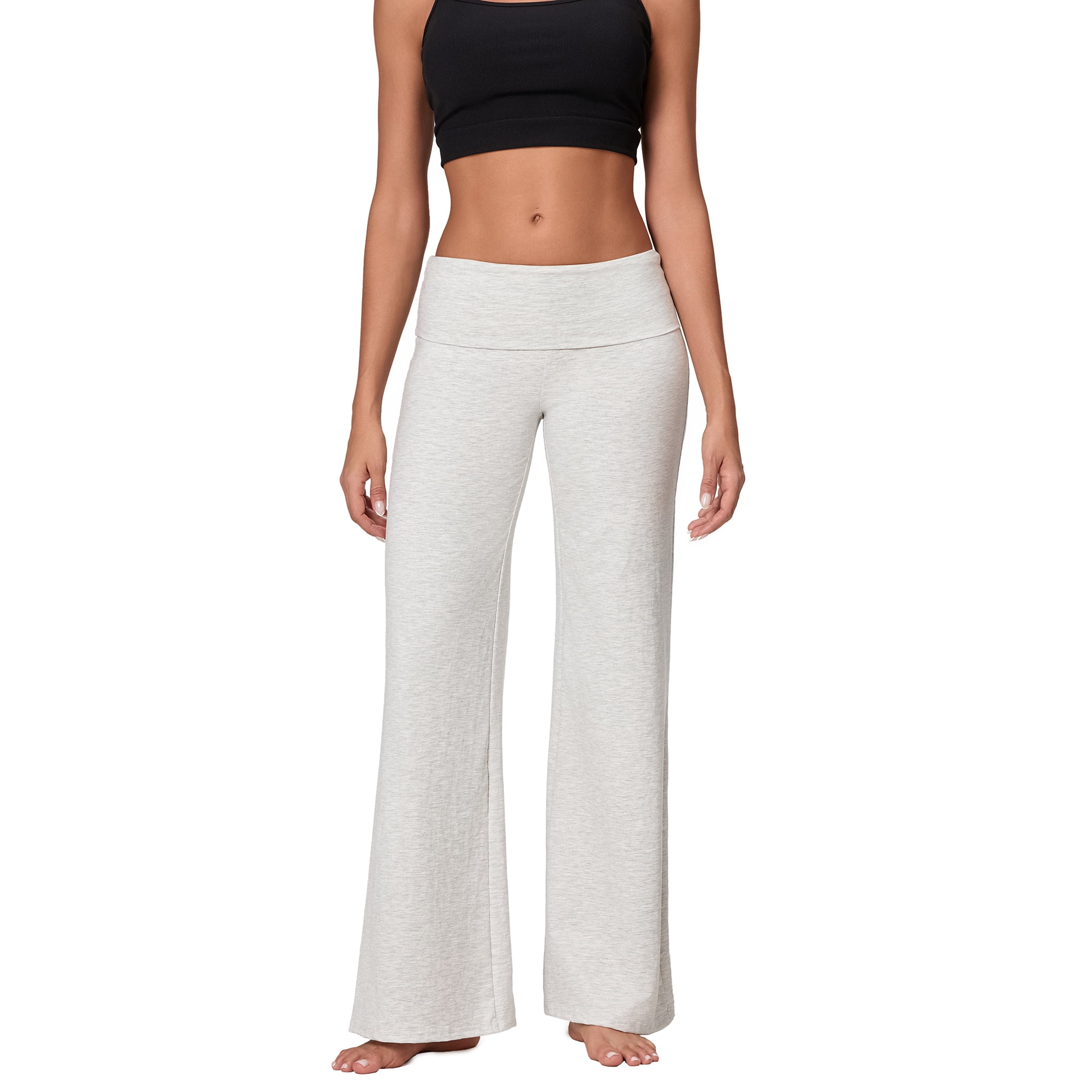 Click here for Gupgi Fold Over Yoga Pants For Women Wide Leg Trou... prices