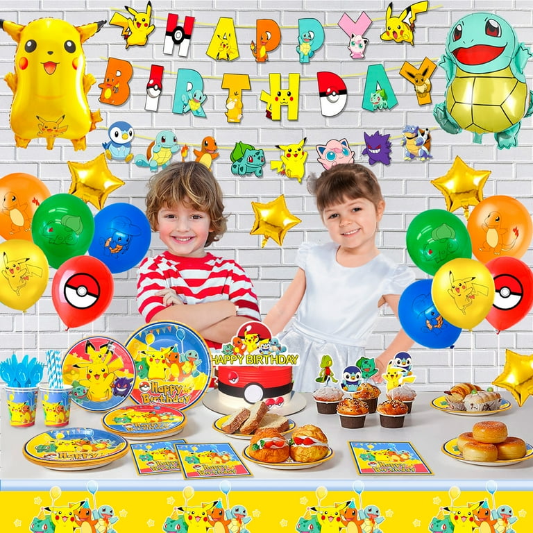 Pokemon Birthday Party Supplies