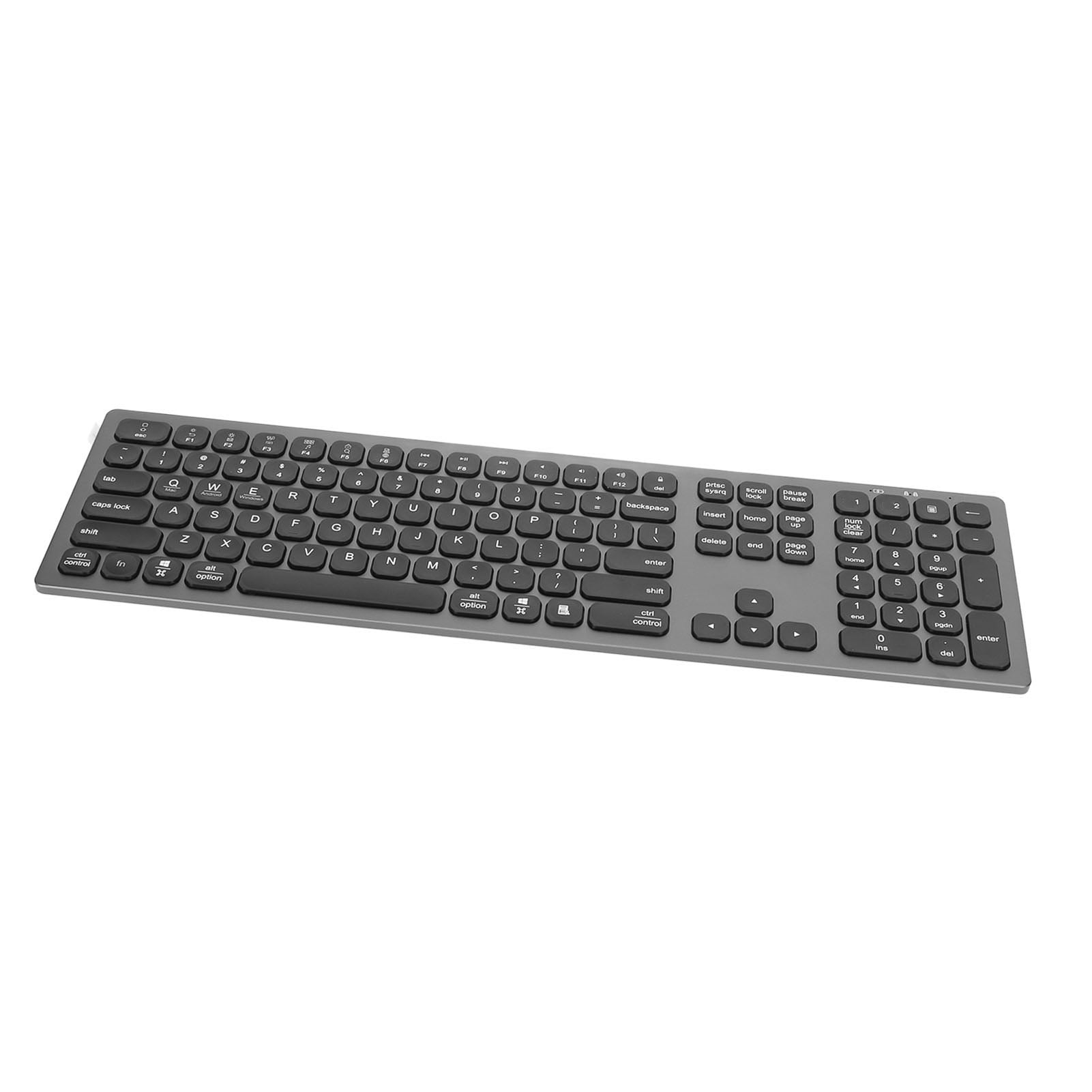 Keyboard, Fashion Prevents Shifting Multi Device Keyboard with Numeric ...