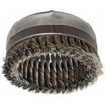 Weiler Knot Wire Cup Wire Brush, Threaded Arbor, 4" 93807 - Walmart.com