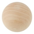 KOHAND 25 Pack 2 inch Round Wooden Balls, Natural Small Wood Craft ...