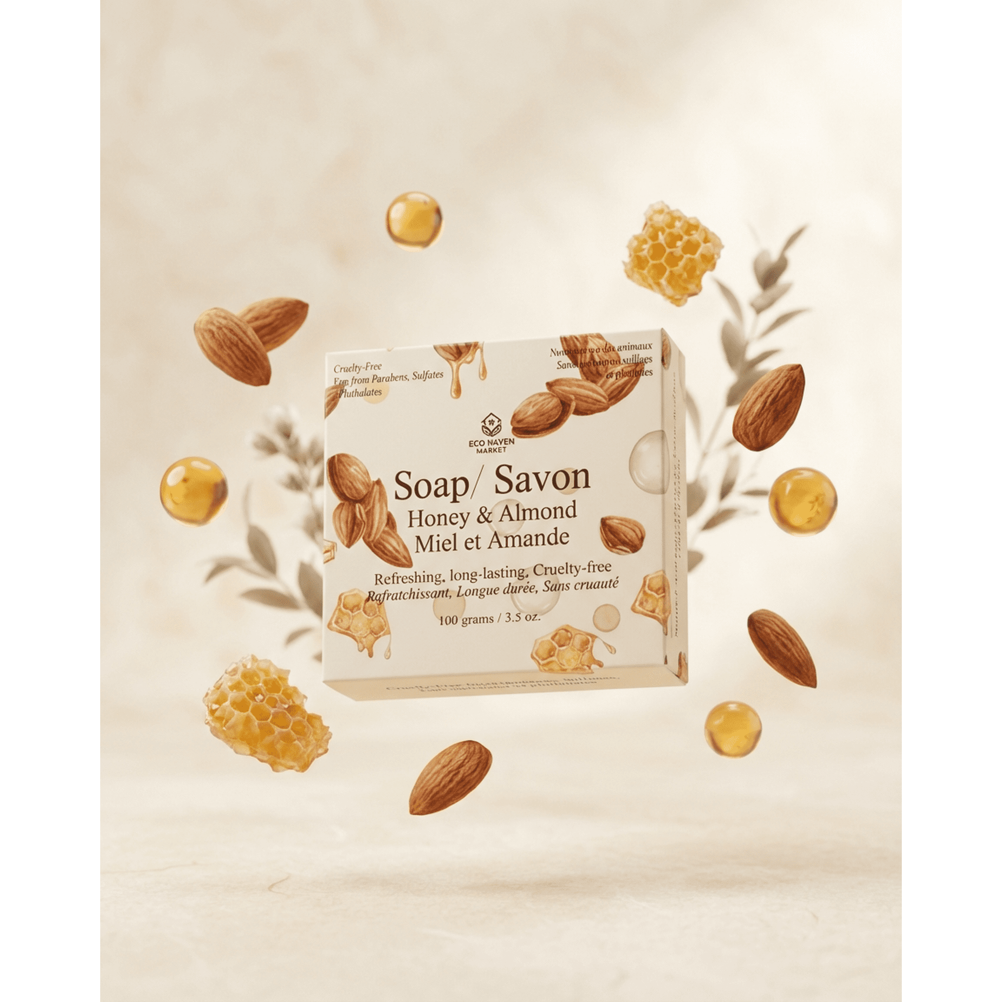 Click here for Enesco Honey + Almond Soap Bar Deep Hydration prices
