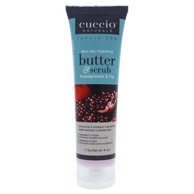Cuccio Naturale Butter and Scrub - Pomegranate and Fig 4 oz - Walmart.com
