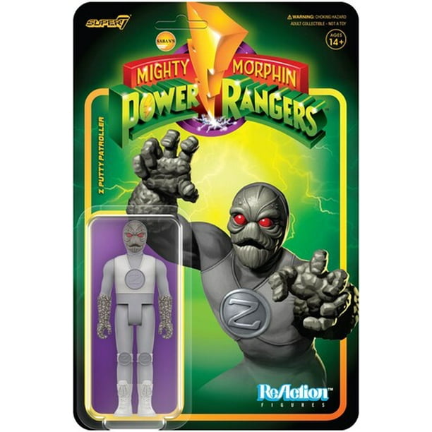 Super7 - Mighty Morphin Power Rangers Wave 4 - Z Putty [COLLECTABLES ...