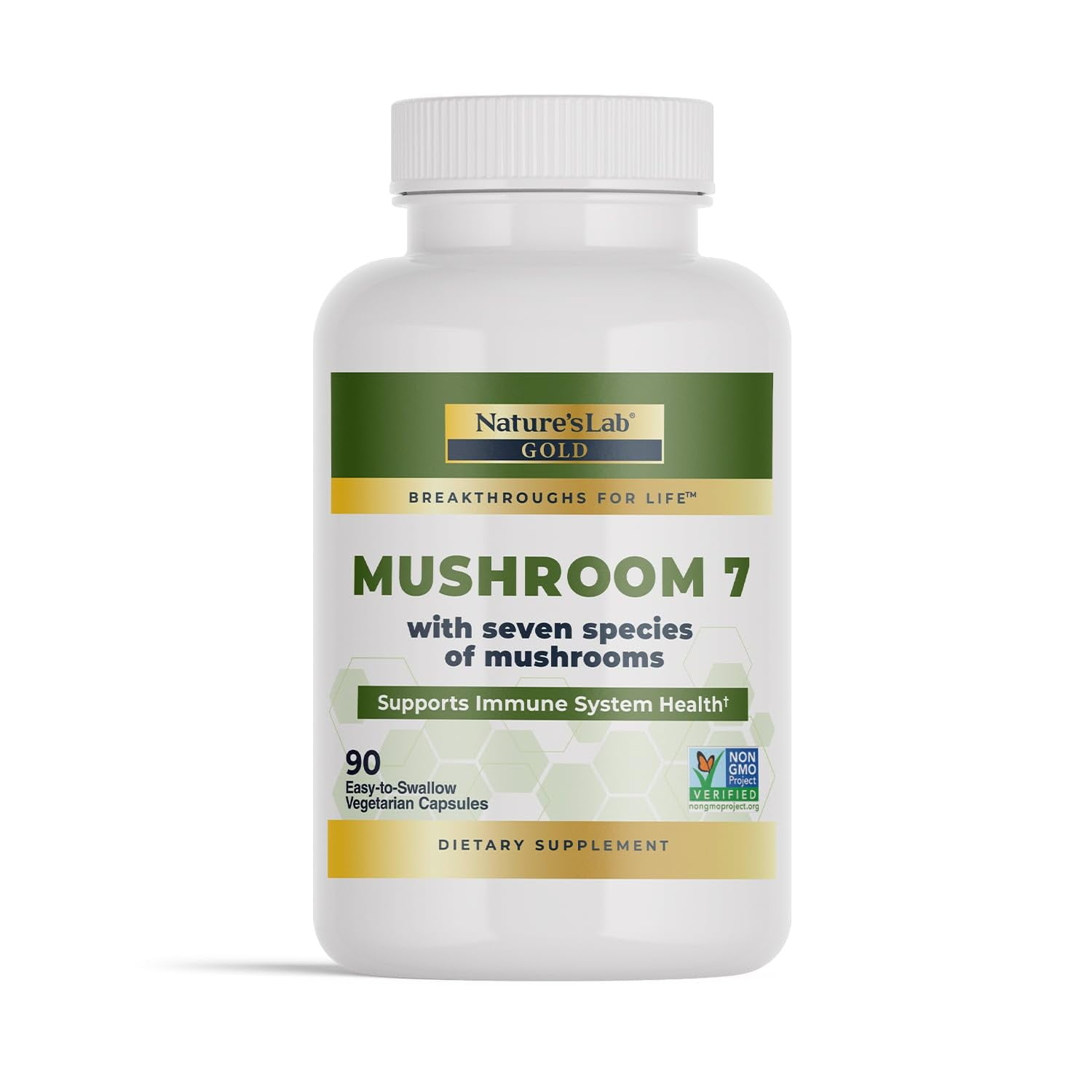 Nature's Lab Mushroom 7 Organic Blend - Benefits The Immune System ...