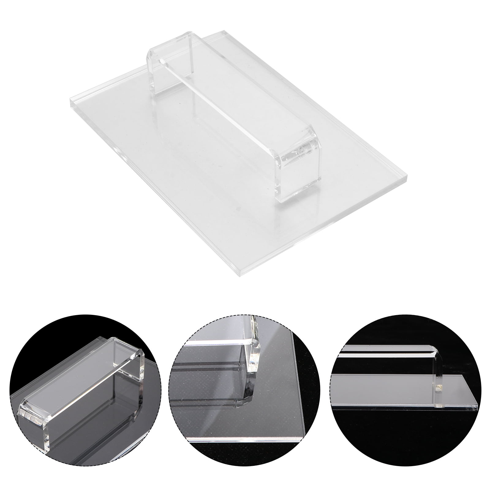 Click here for Deepcraff Rectangular Acrylic Cake Cream Scraper 1... prices