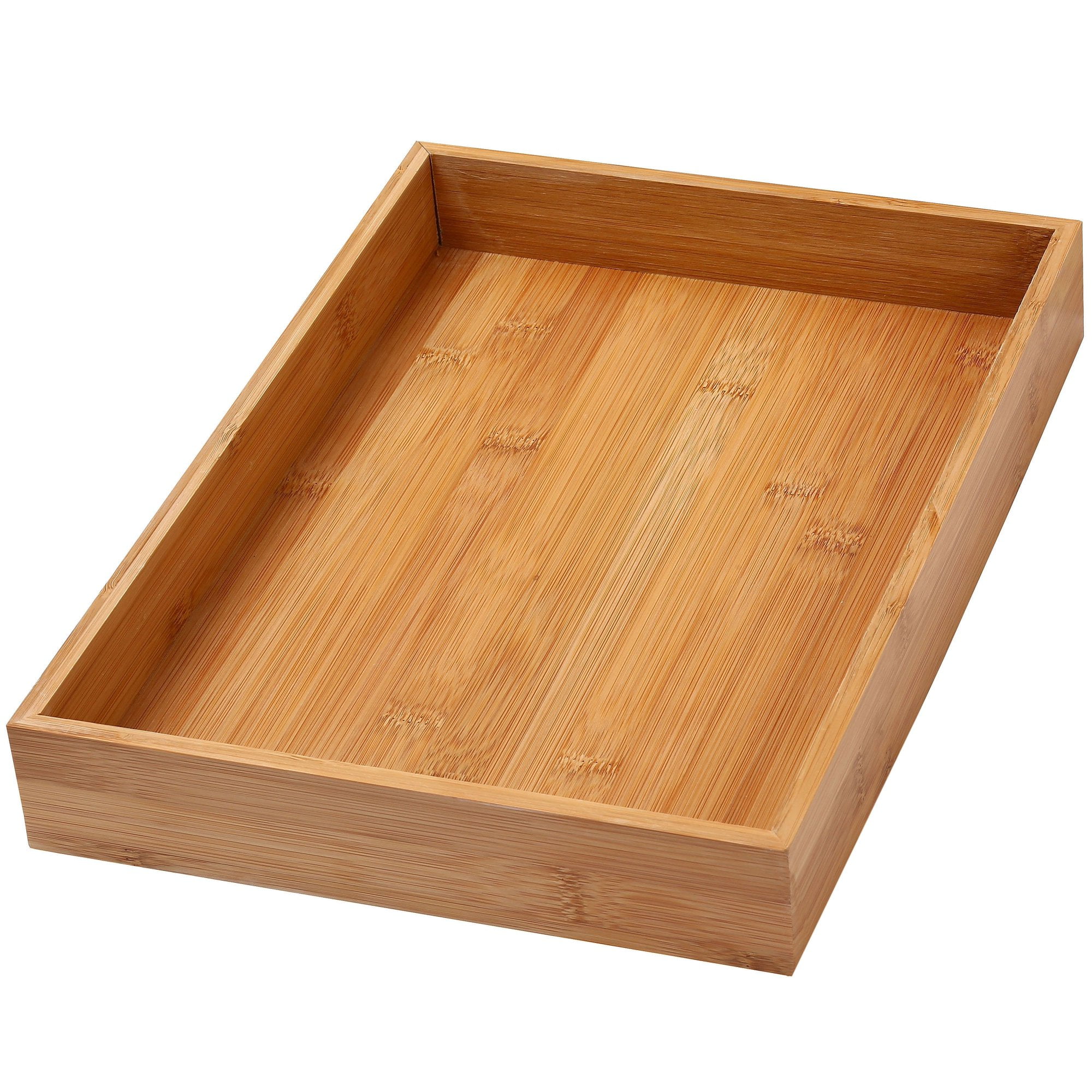 YBM Home Bamboo Drawer Organizer Storage Box, Adult Brown - Walmart.com