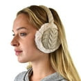 C.C Soft Winter Warm Adjustable Headband Ear Warmer Earmuffs, Beige ...