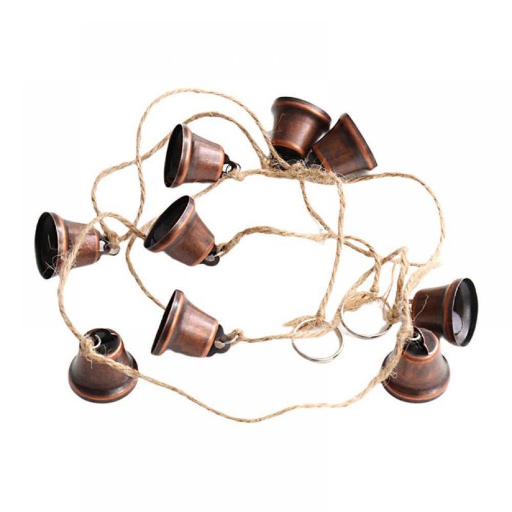 Christmas sale! Vintage Bell Hanging String of 9 Bells Christmas Jingle ...