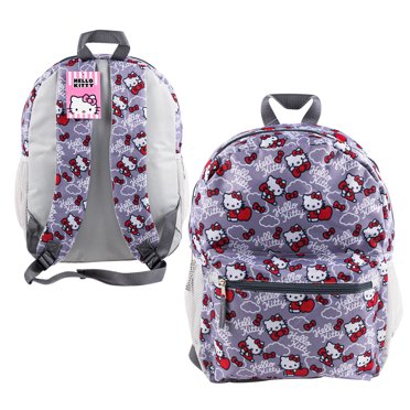 Hello Kitty 14" Plush Backpack- RED - Walmart.com