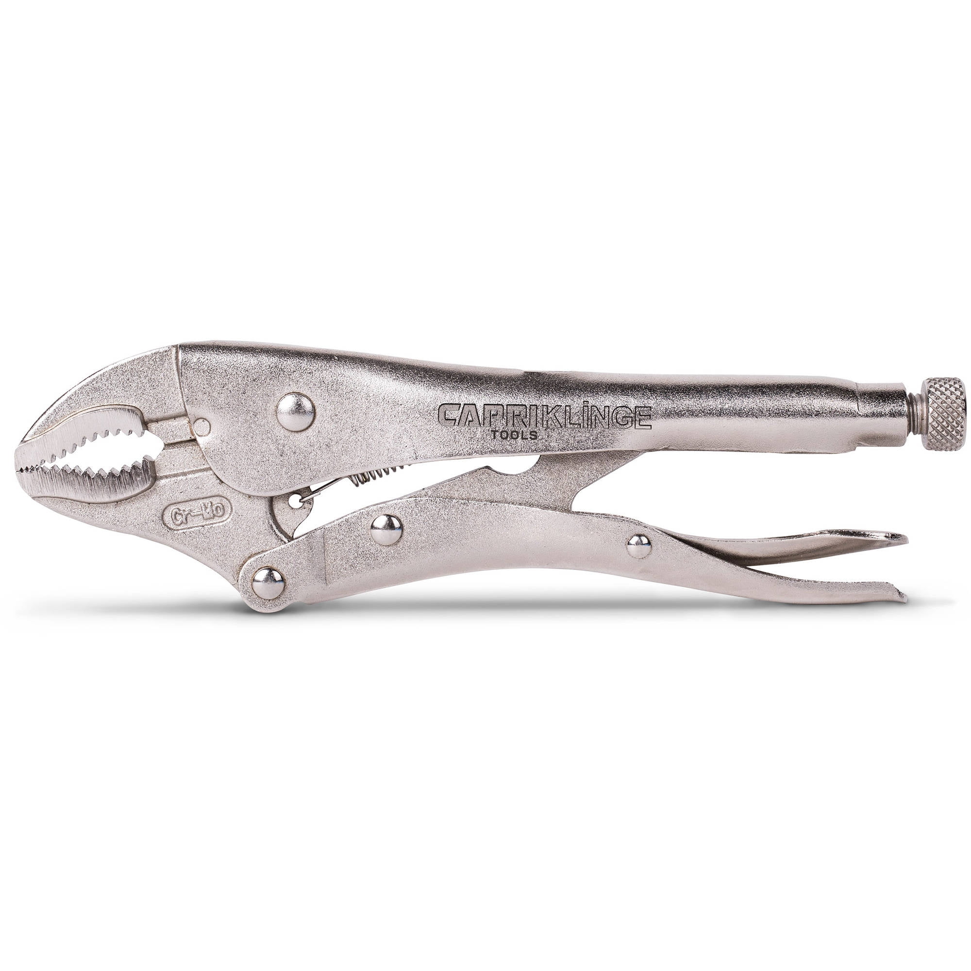 Capri Tools Klinge 5" Curved Jaw Locking Pliers with Wire Cutter ...