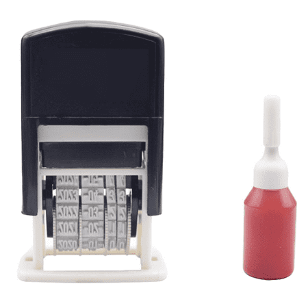 Simple Business automatic back ink stamp date stamp digital stamp ...