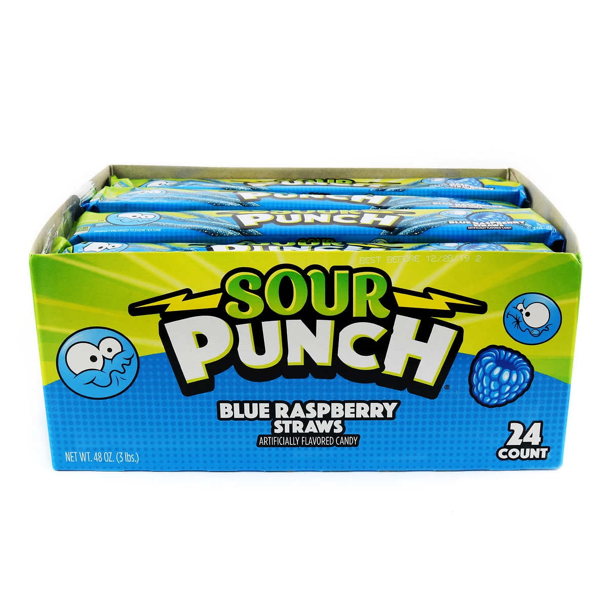 Sour Punch Straws Blue Raspberry 2oz 24Ct Walmart sour-punch-straws-blue-raspberry-2oz-24ct-walmart