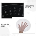 BESTYASH 2Pcs Acrylic Wreath Frame 10 Inch Clear Round Prepunched Board ...