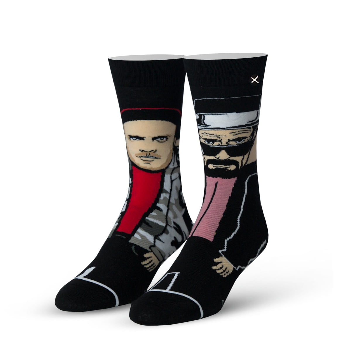 Odd Sox, TV, Breaking Bad Walt & Jesse, Novelty Crew Socks, Crazy Fun ...