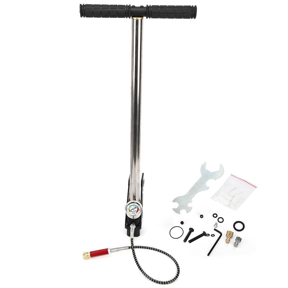 3 Stage Air Gun Rifle Filling Stirrup Pump Hand Pump 4500PSI Gas Filter ...