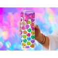 3D Valentine's Day Inflated Tumbler Wrap, Puffy Heart Conversation ...