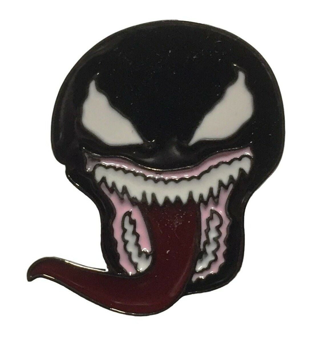 Venom Mask Enamel Metal Logo Pin - Walmart.com