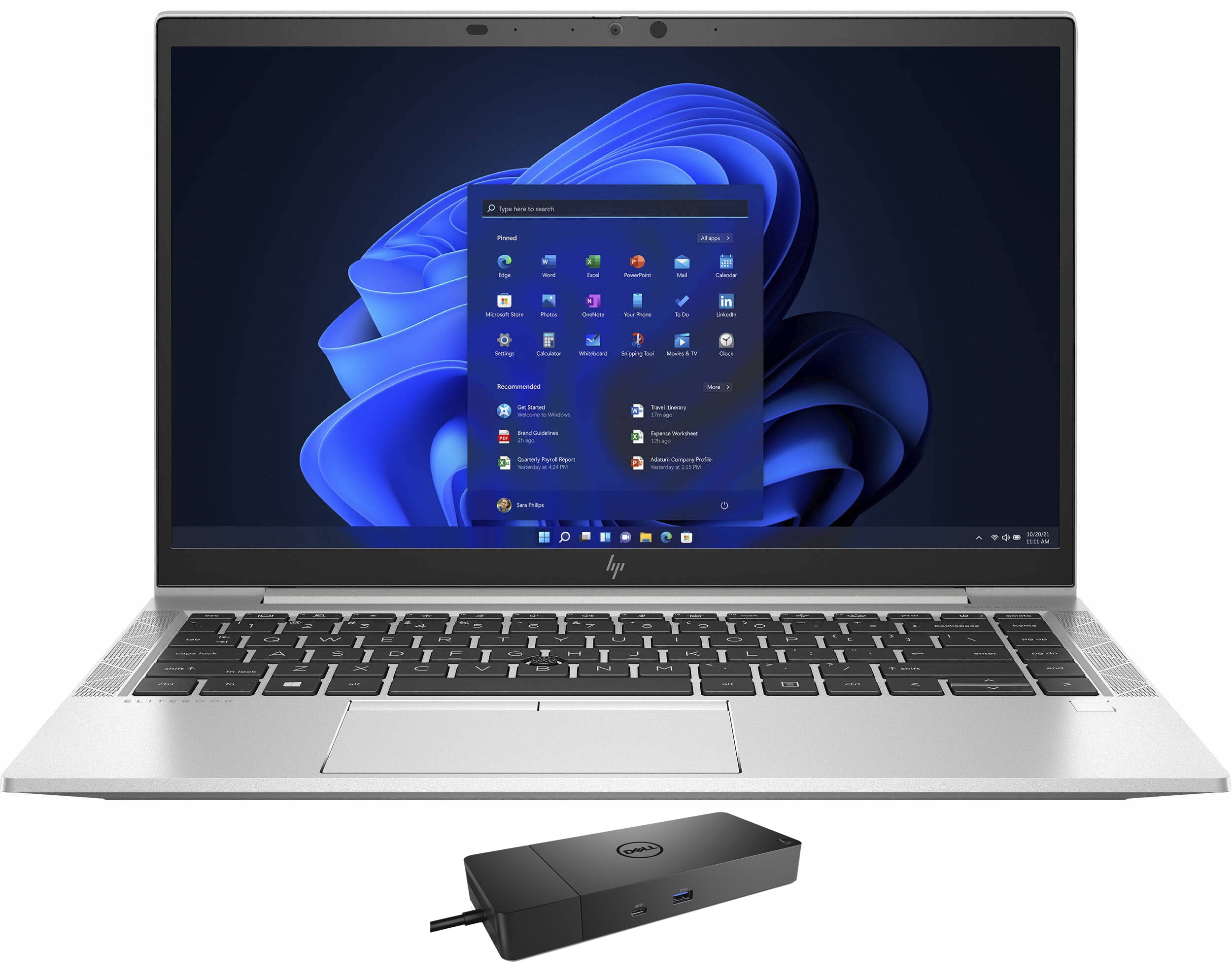 HP EliteBook 840 G8 Home/Business Laptop (Intel i7-1165G7 4-Core, 14 ...