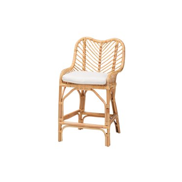 bali & pari Orchard Rattan BOHO Counter Stool, Natural Brown - Walmart.com