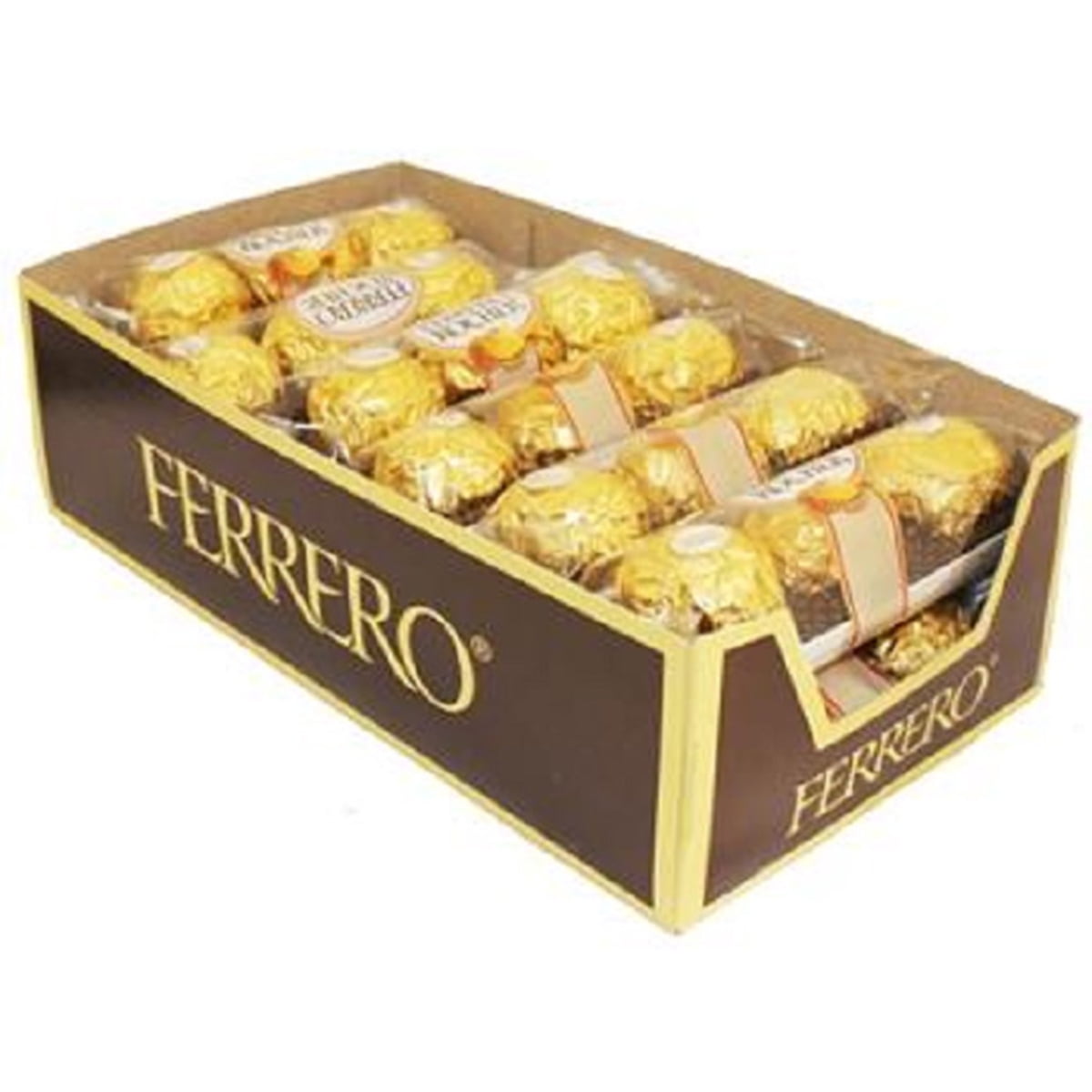 Ferrero Rocher Hazelnut Chocolates King Size 12 Count - 1.3 oz ...