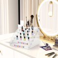 7 Tier Acrylic Nail Polish Organiser 7 Layers Clear Acrylic Paint ...