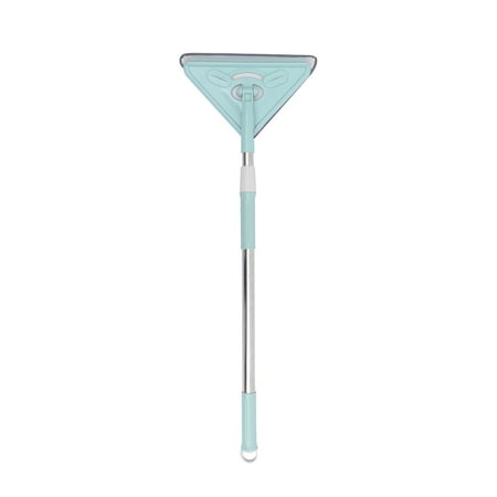 2/3 Steel Pipes Triangle Cleaning Mop Retractable Glass Cleaner 360 ...