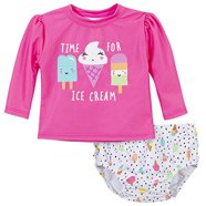 George Toddler Girls Rash Guard Two-Piece Set - Walmart.ca