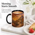 Autumn Castle Path 11oz Ceramic Mug, Pumpkin Fairy Tale Art - Walmart.com